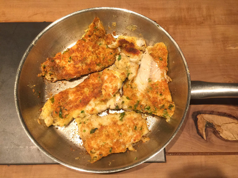 Zanderfilet mit Parmesankruste - Fischereiverein Hersbruck e.V.